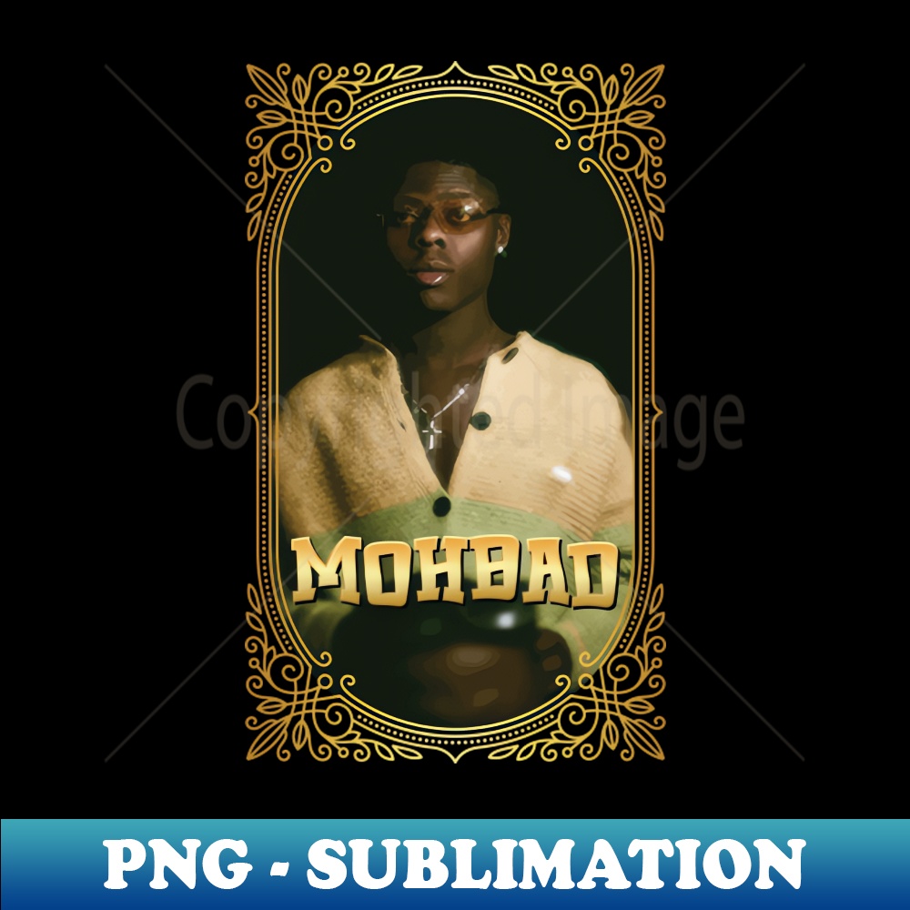 Golden Mohbad - PNG Transparent Sublimation Design - Instant - Inspire ...