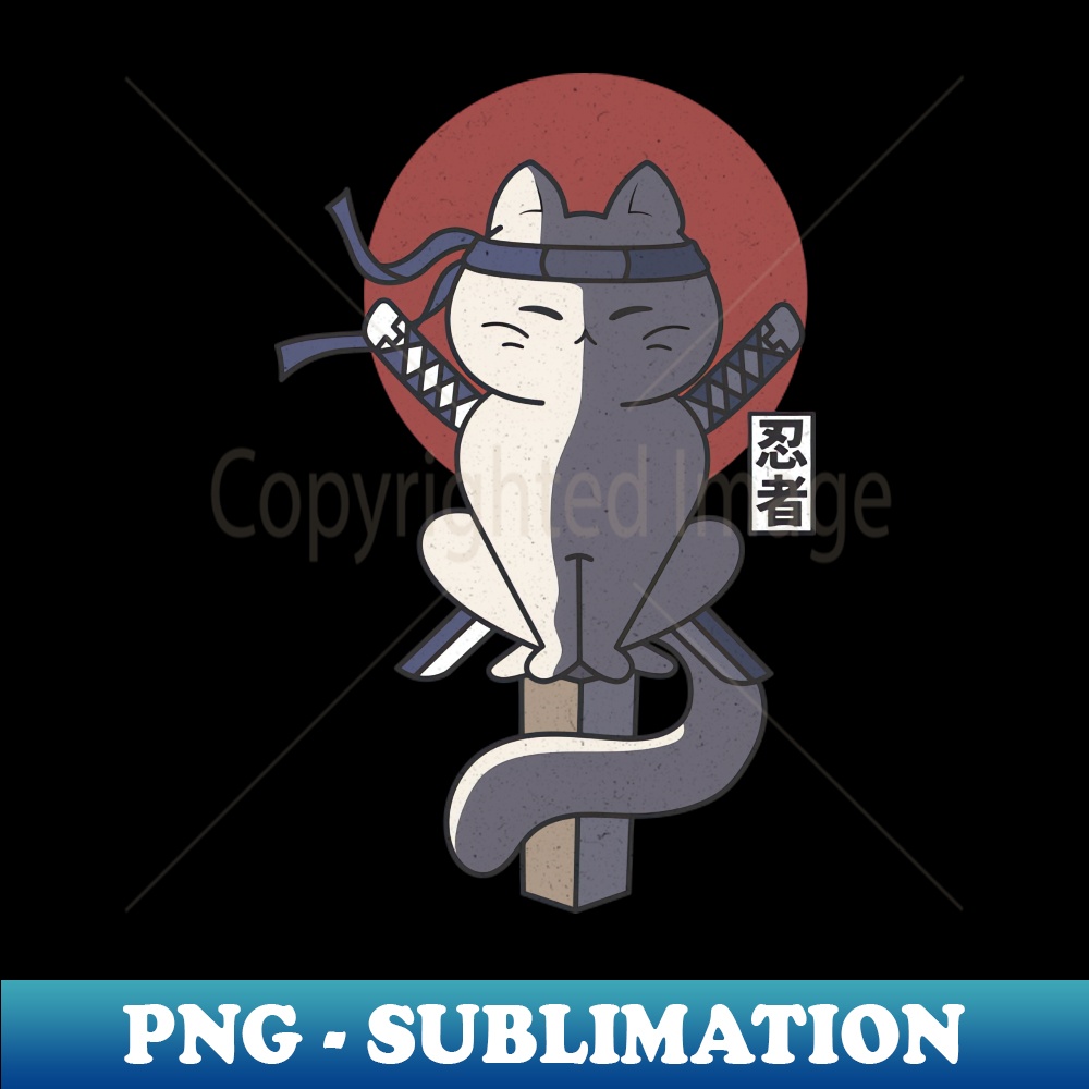 ninja cat - Instant Sublimation Digital Download - Capture I | Inspire ...
