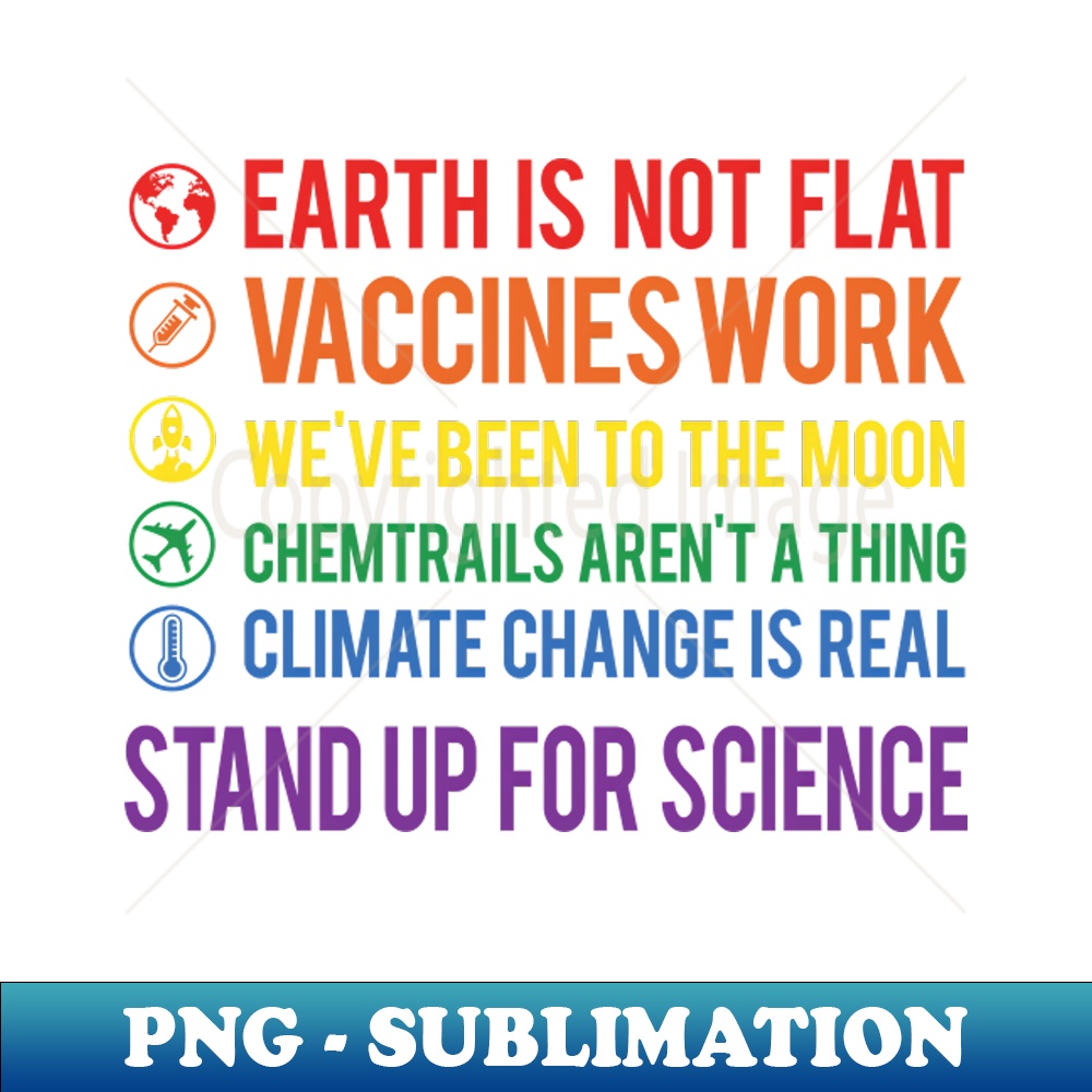 Stand Up For Science - Professional Sublimation Digital Down | Inspire ...