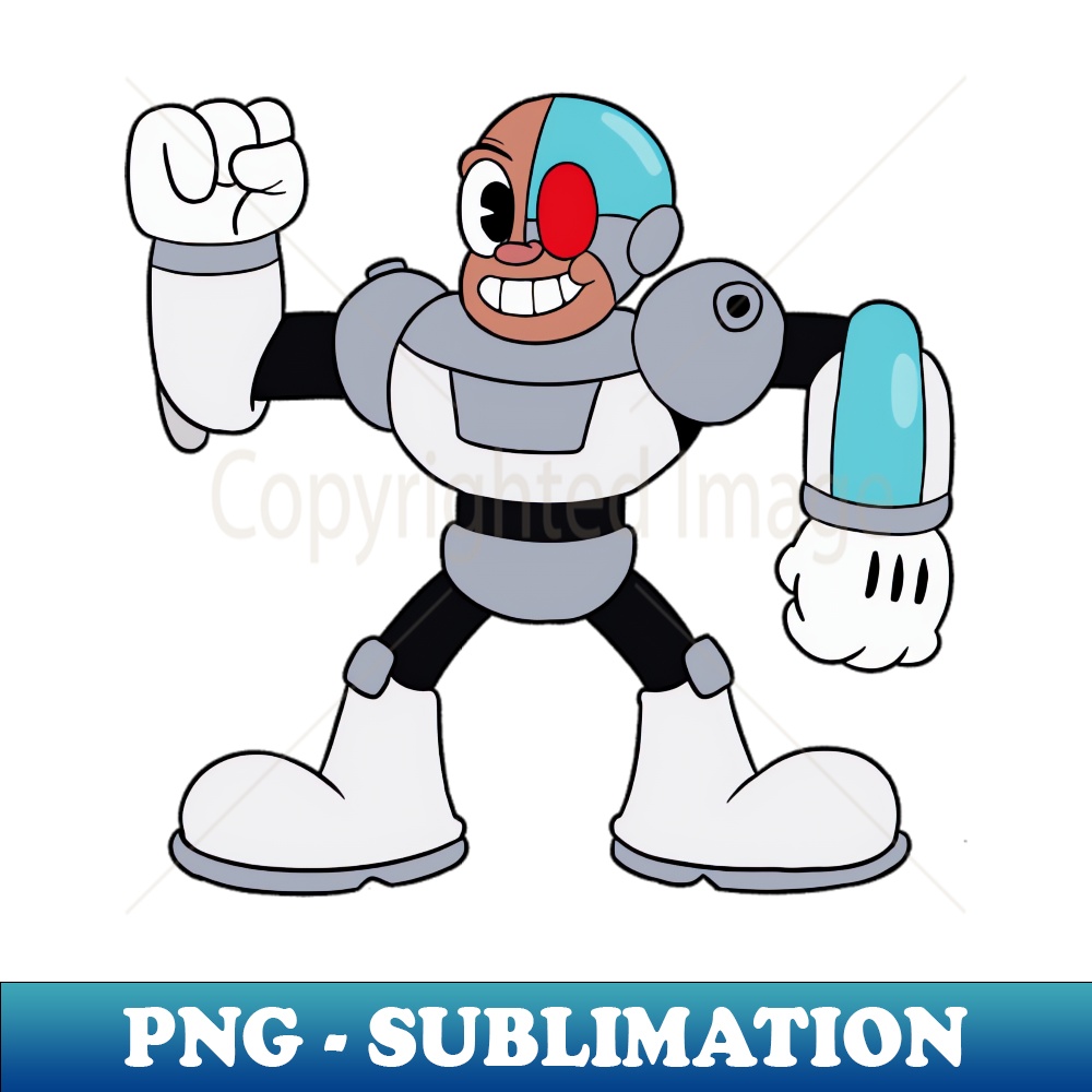 Cyborg - Vintage Sublimation PNG Download - Transform Your S | Inspire ...