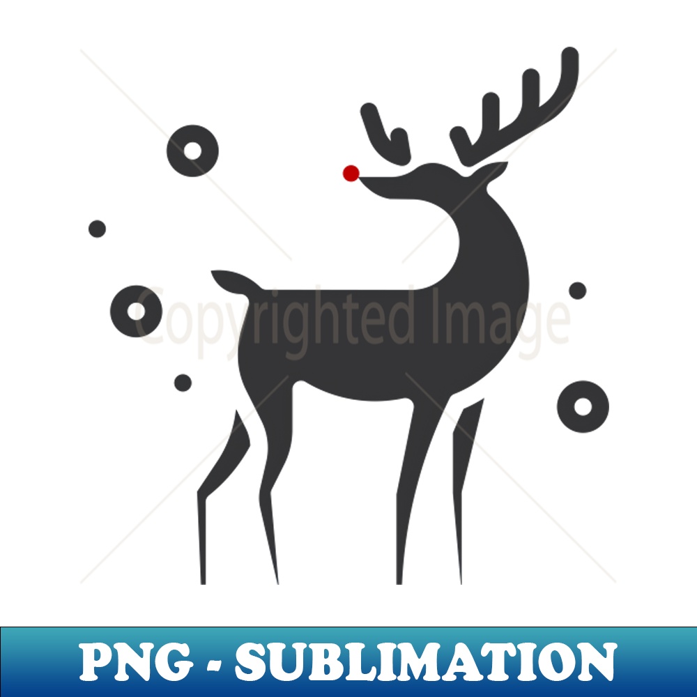 Rudolph - Aesthetic Sublimation Digital File - Bring Your De - Inspire ...