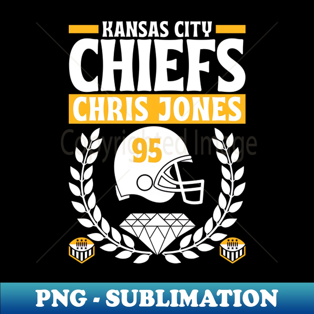 Kansas City Chiefs Chris Jones 95 Edition 3 - Decorative Sub | Inspire ...