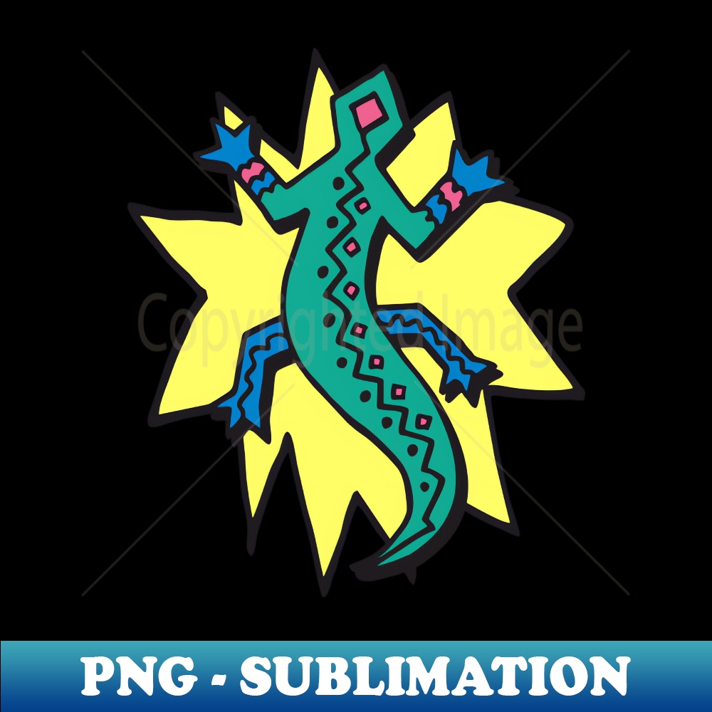 Cool Comic Gecko - Creative Sublimation PNG Download - Creat | Inspire ...