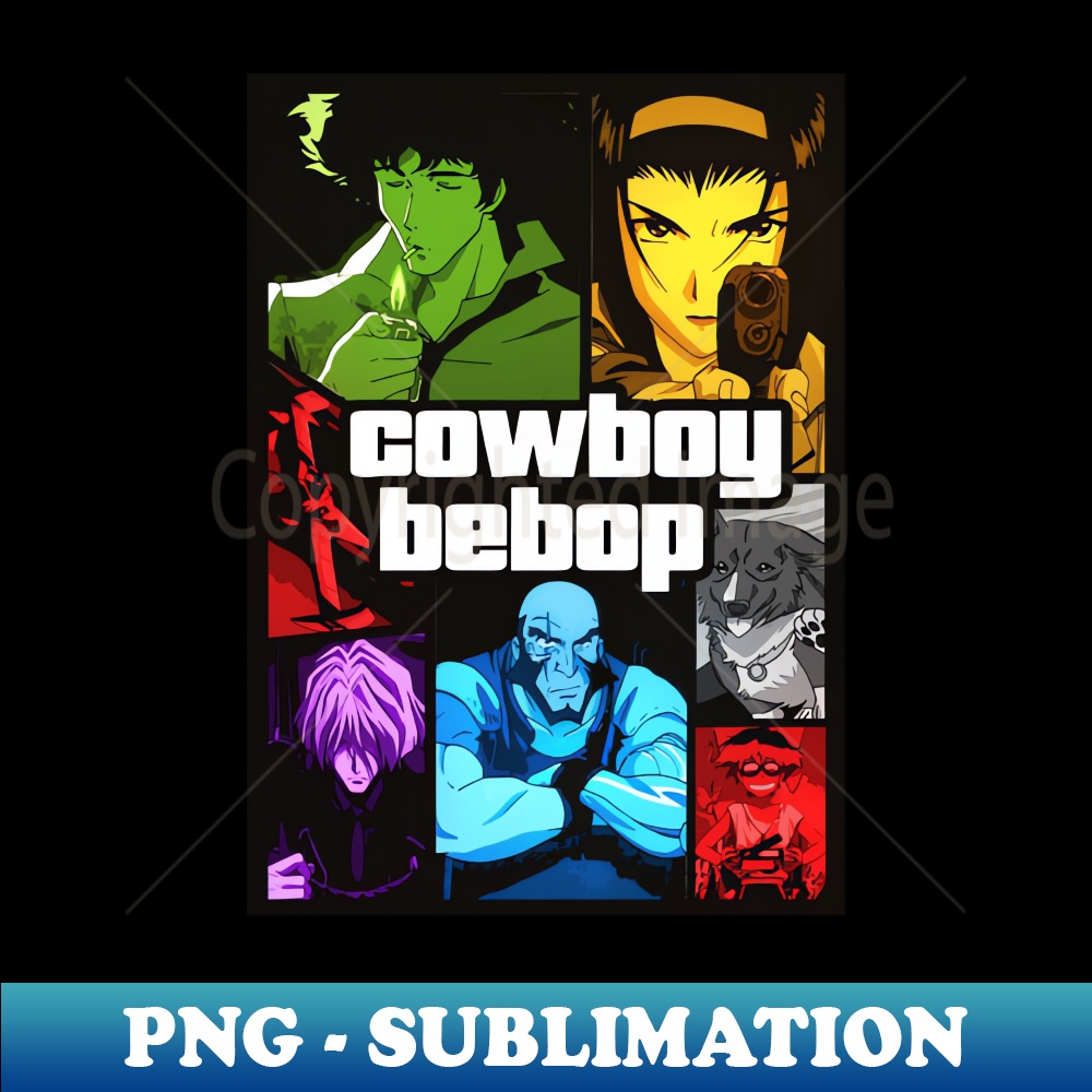 Cowboy bebop Spike Faye edward jet and Ein Cowboy Bebop se - Inspire Uplift