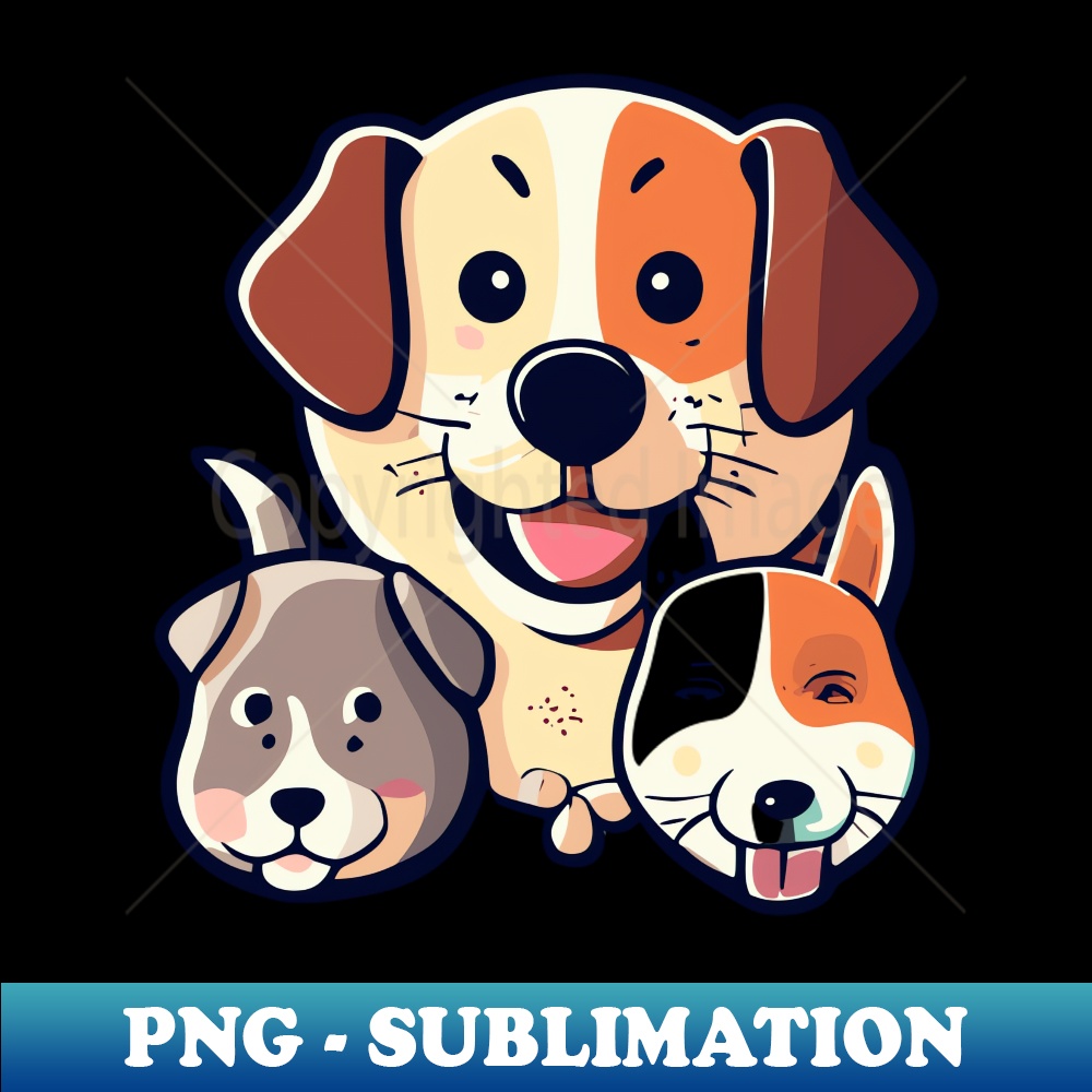 Paw-some Pals Playtime - PNG Transparent Sublimation Design | Inspire ...