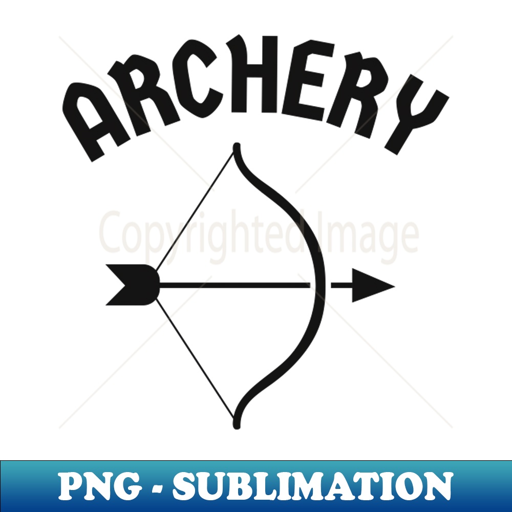 Simple Bow And Arrow Archery Archer - PNG Transparent Sublim - Inspire ...