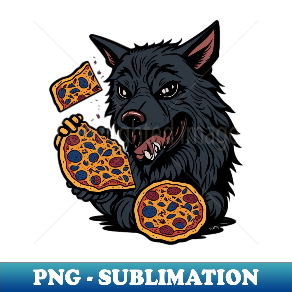 Pizza Pup A Howlin Slice of Delight - Modern Sublimation PNG | Inspire ...
