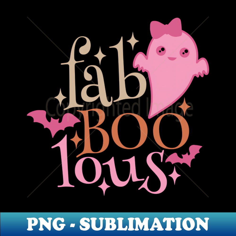 Cute Halloween Fa-Boo-Lous Kids - Instant PNG Sublimation Do - Inspire ...