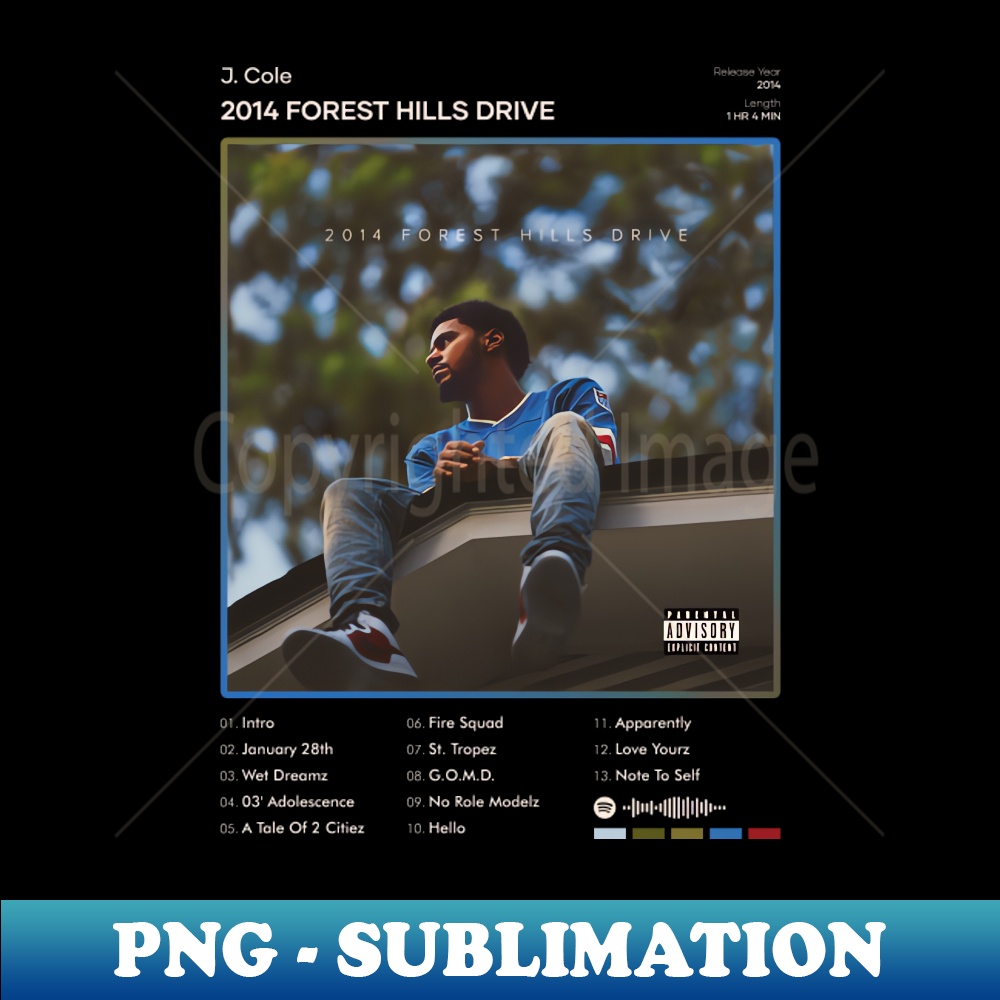 J Cole - 2014 Forest Hills Drive Tracklist Album - Exclusive | Inspire ...