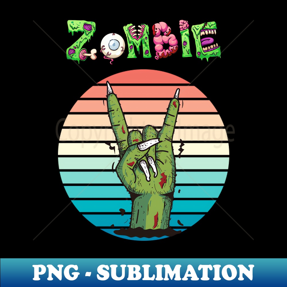 Zombie Back - Premium PNG Sublimation File - Stunning Sublim | Inspire ...