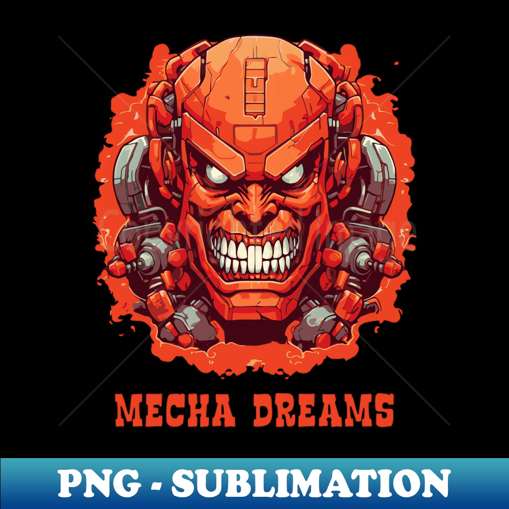 MECHA DREAMS - Angry Cyborg Robot Face - PNG Transparent Sub | Inspire ...