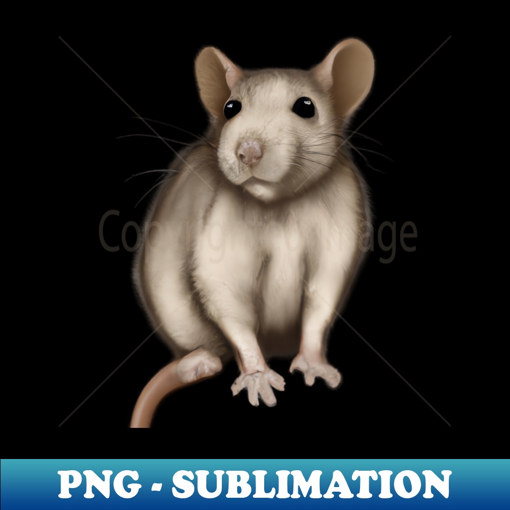 Cute Rat Drawing - Artistic Sublimation Digital File - Revol | Inspire ...