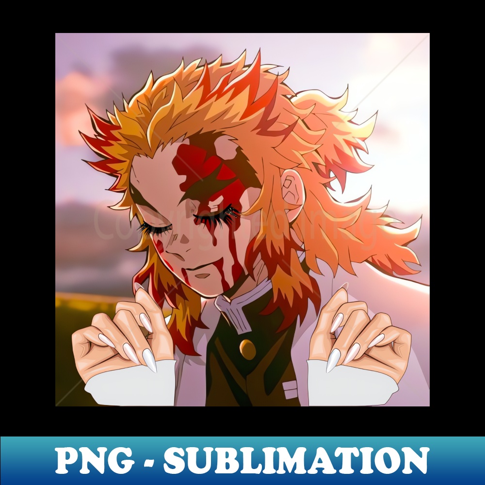 Funny Rengoku Meme - Sublimation-Ready PNG File - Bold & Eye | Inspire ...