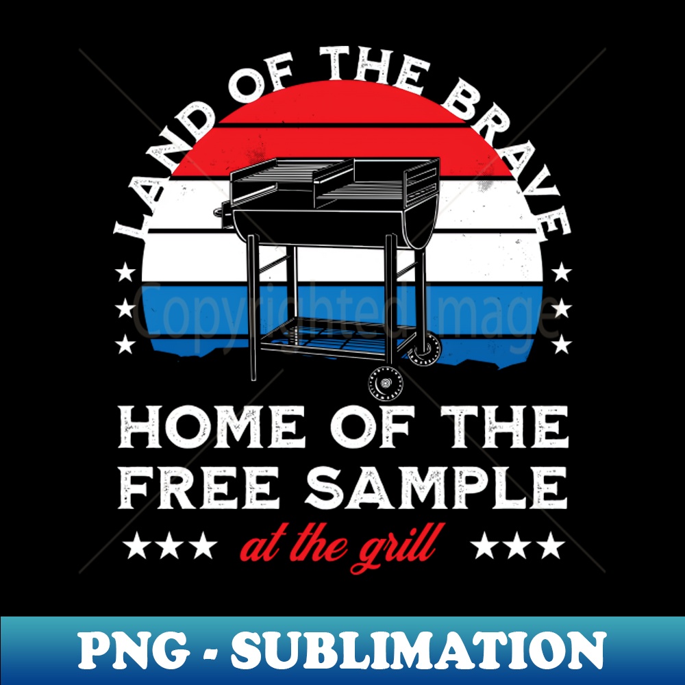 Funny Patriotic American Grill Design for 4th July Party Lab | Inspire ...