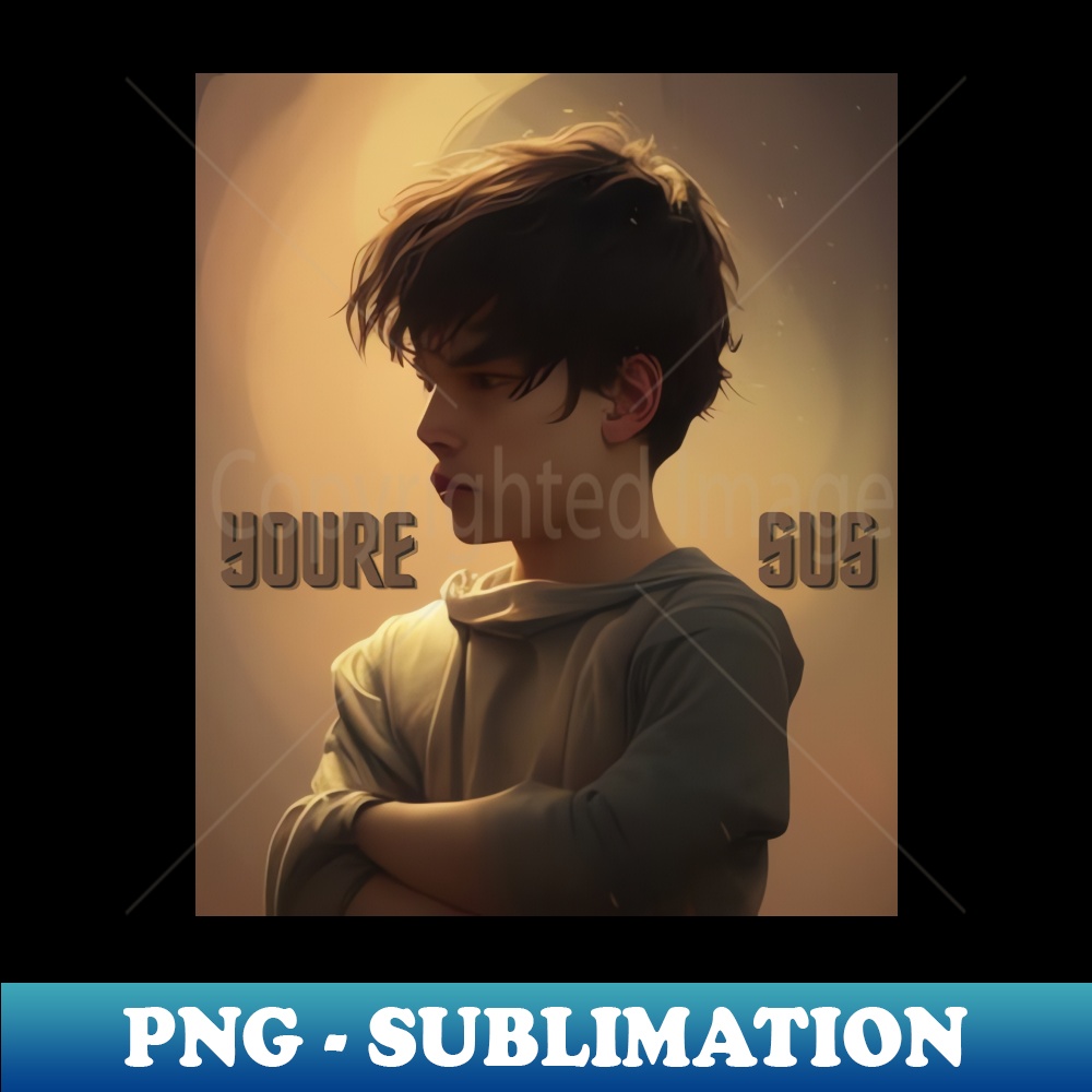 youre sus - PNG Transparent Digital Download File for Sublim - Inspire ...
