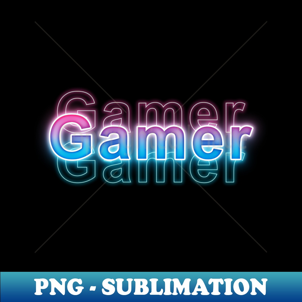 Gamer - Exclusive Sublimation Digital File - Create with Con - Inspire ...