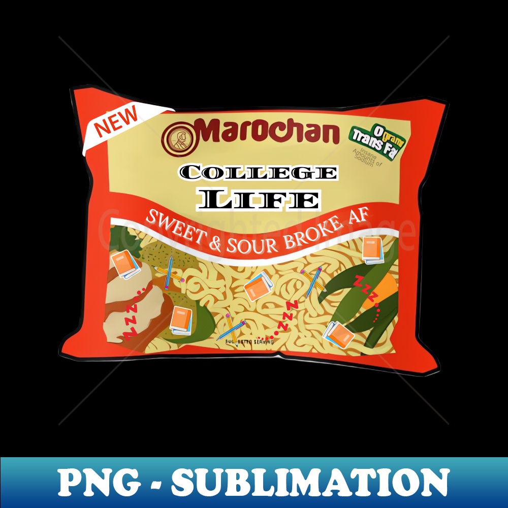 Ramen College Life - Exclusive PNG Sublimation Download - De | Inspire ...