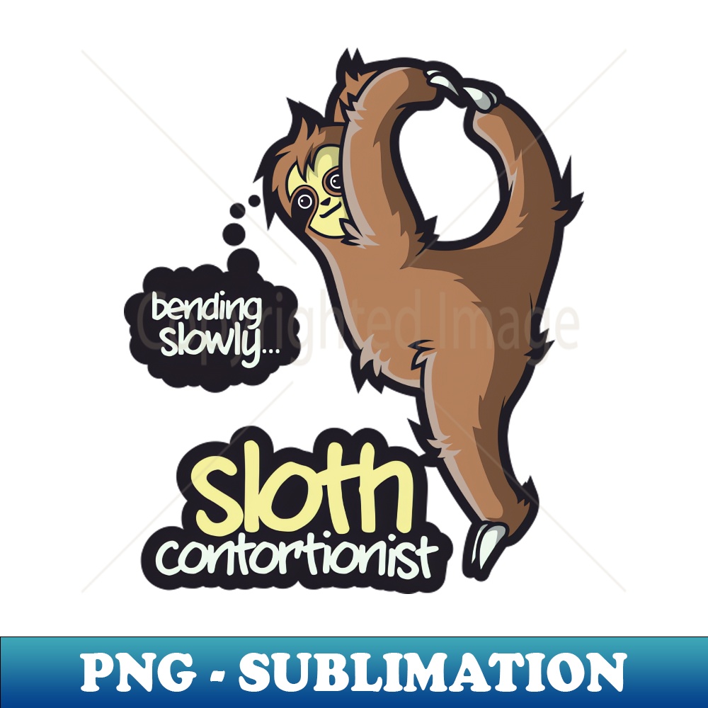 Sloth Shirt Kids - Acrobat Shirt Yoga Gymnast Tumbler - PNG - Inspire ...