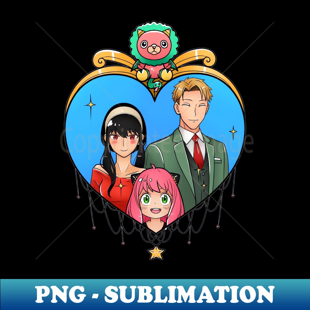 spy x family - High-Resolution PNG Sublimation File - Unleas - Inspire ...