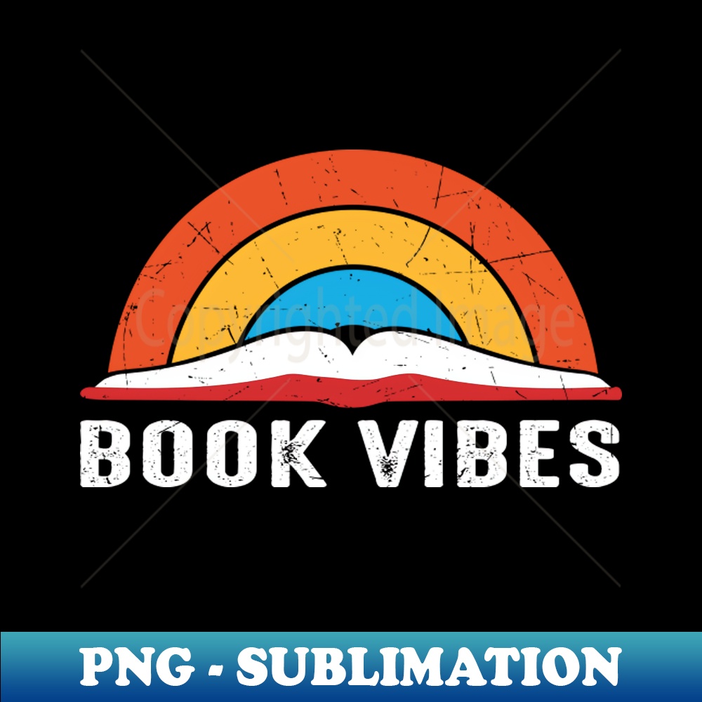 Open Book Retro Style Book Vibes - Aesthetic Sublimation Dig | Inspire ...