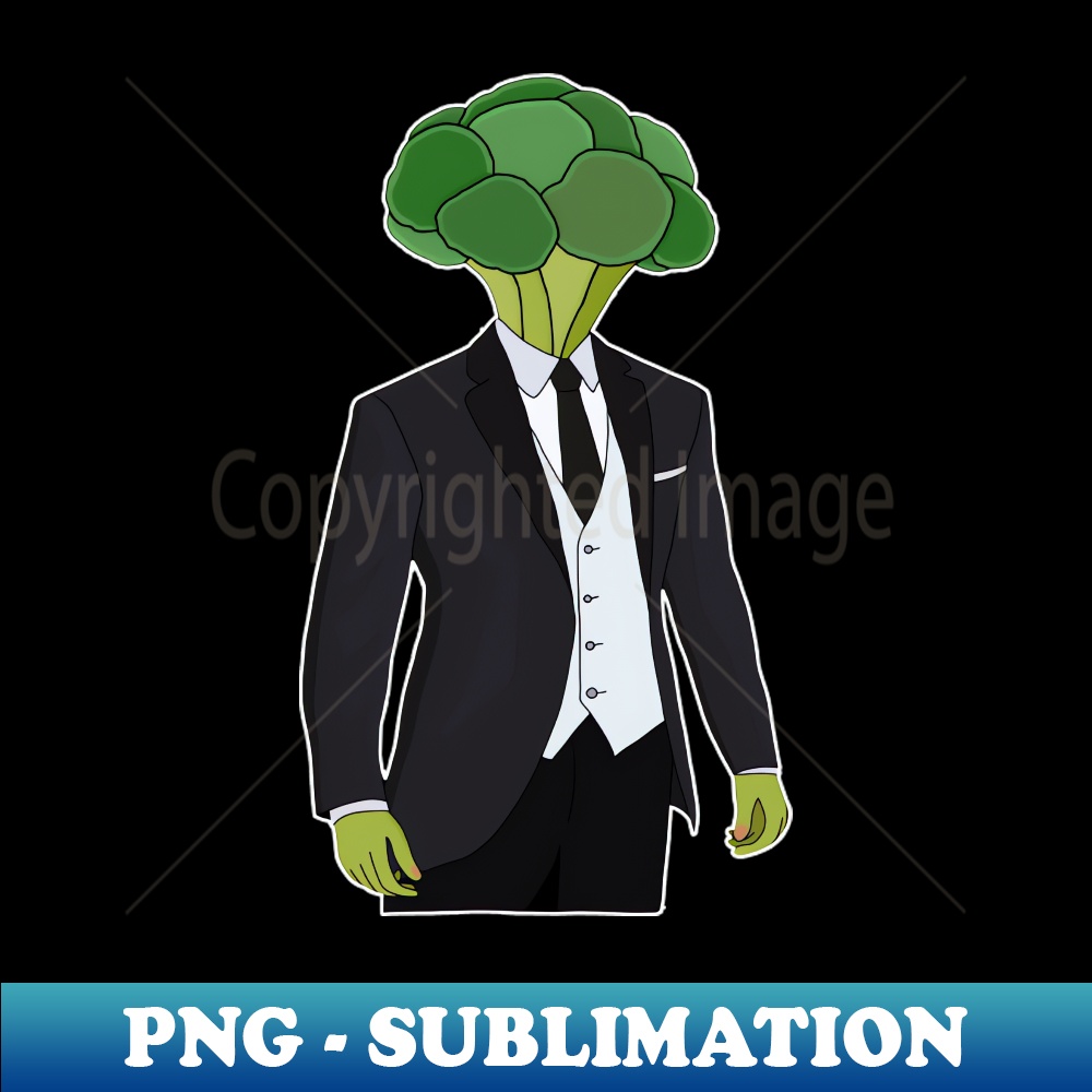 Broccoli Man - PNG Transparent Sublimation Design - Revoluti | Inspire ...