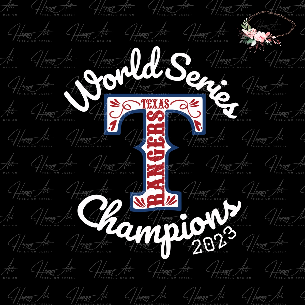 Texas Rangers World Series Champions 2023 SVG Download - Inspire Uplift