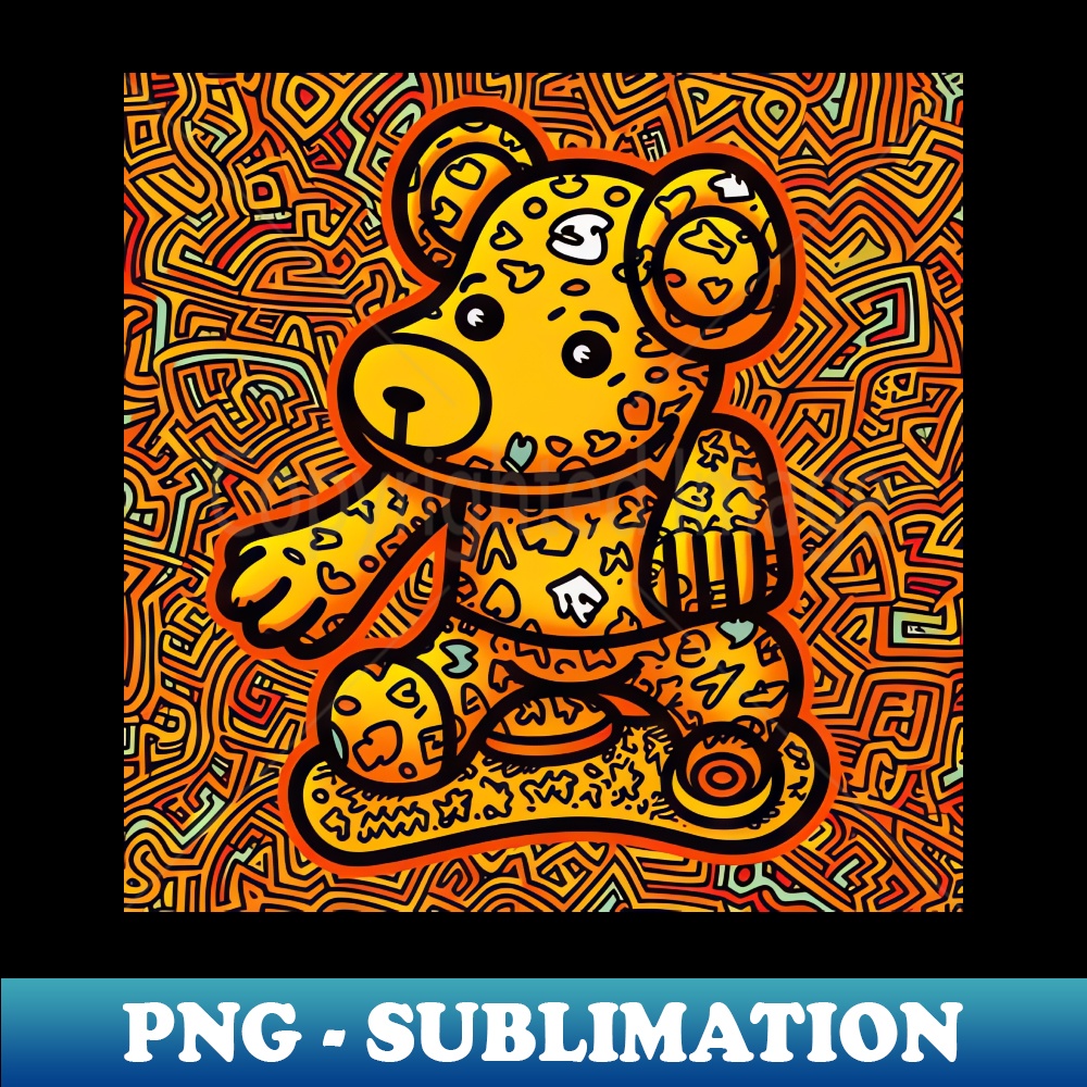 Psychedelic Teddy Bear A Pop Art Dream - Aesthetic Sublimati | Inspire ...