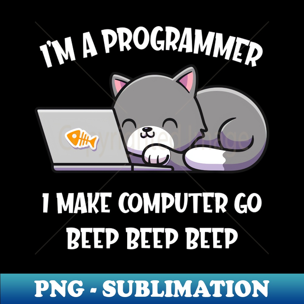 Funny Computer Cat Programmer Computer Scientist Digital S Inspire Uplift