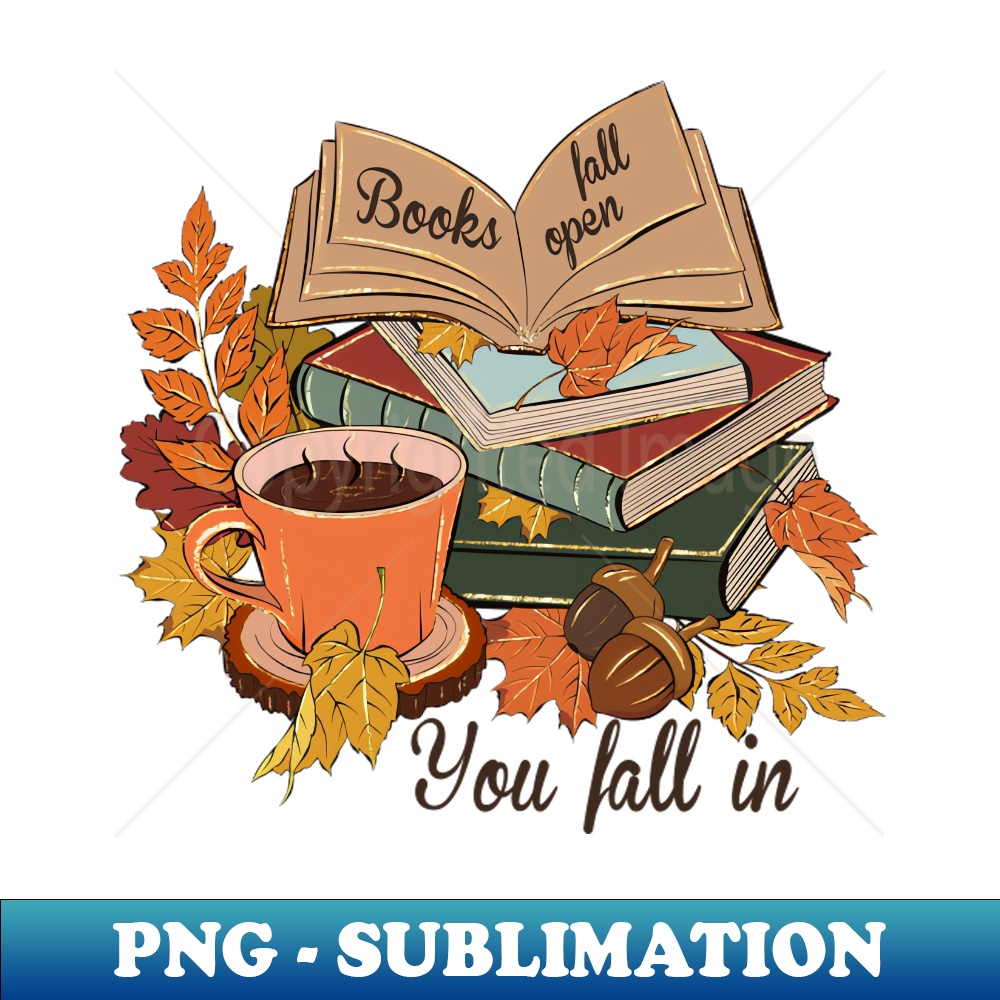 Books fall open - Instant Sublimation Digital Download - Per | Inspire ...