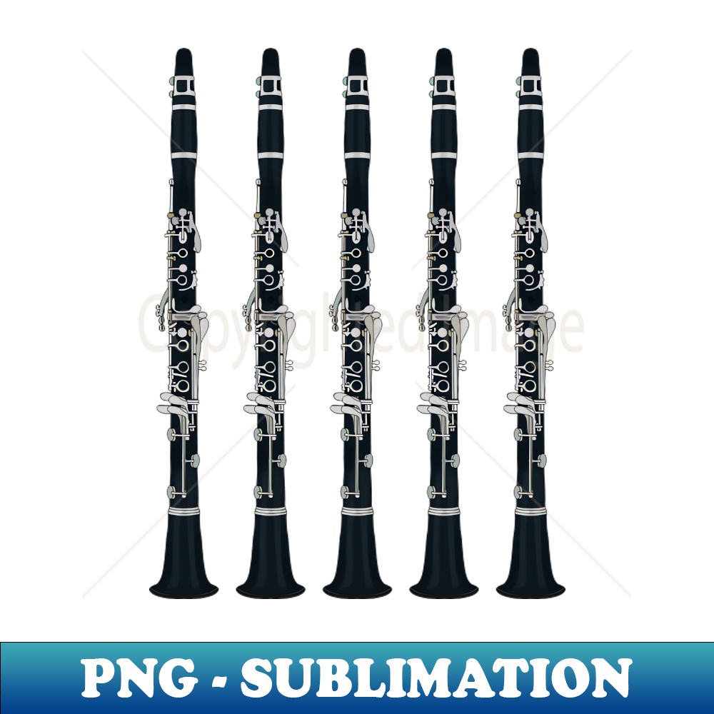 Clarinets - Signature Sublimation PNG File - Unleash Your In | Inspire ...