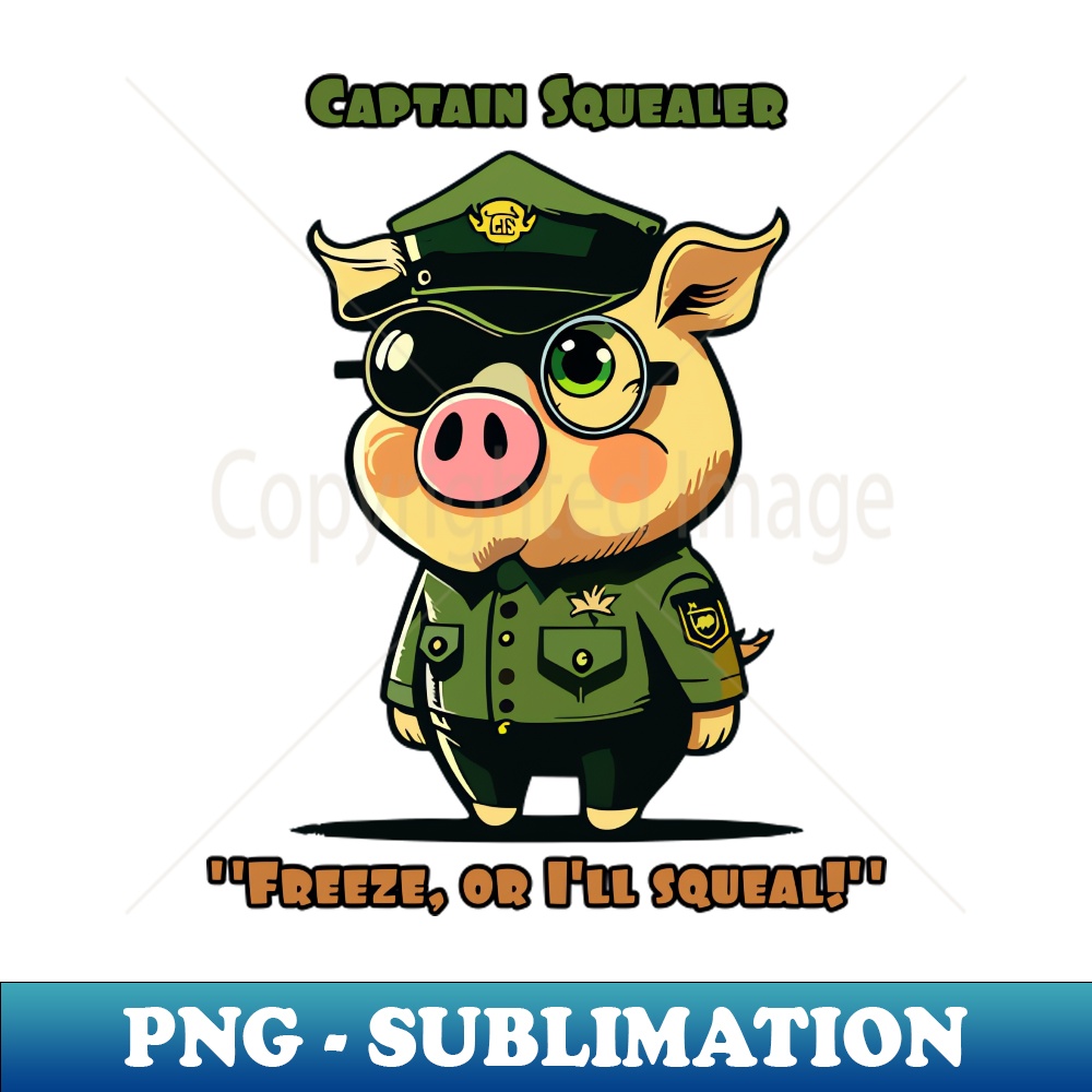 pig captain squealer enforcing squeal and order - Aesthetic - Inspire ...