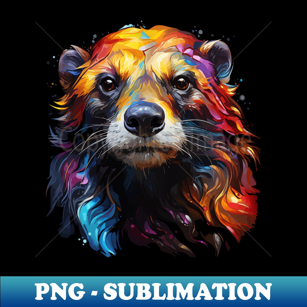 Honey Badger Rainbow - Signature Sublimation PNG File - Perf - Inspire ...