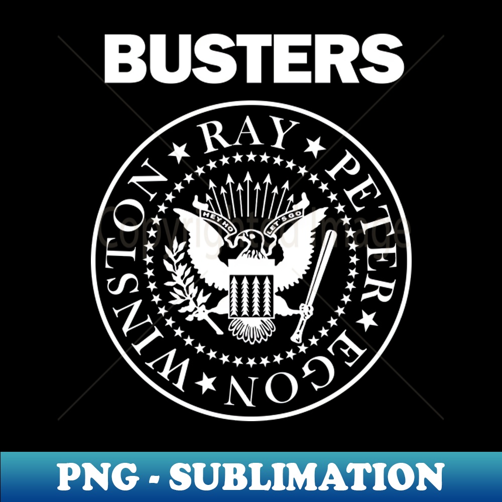 Rock N Roll x Ghostbusters - Aesthetic Sublimation Digital F - Inspire Uplift