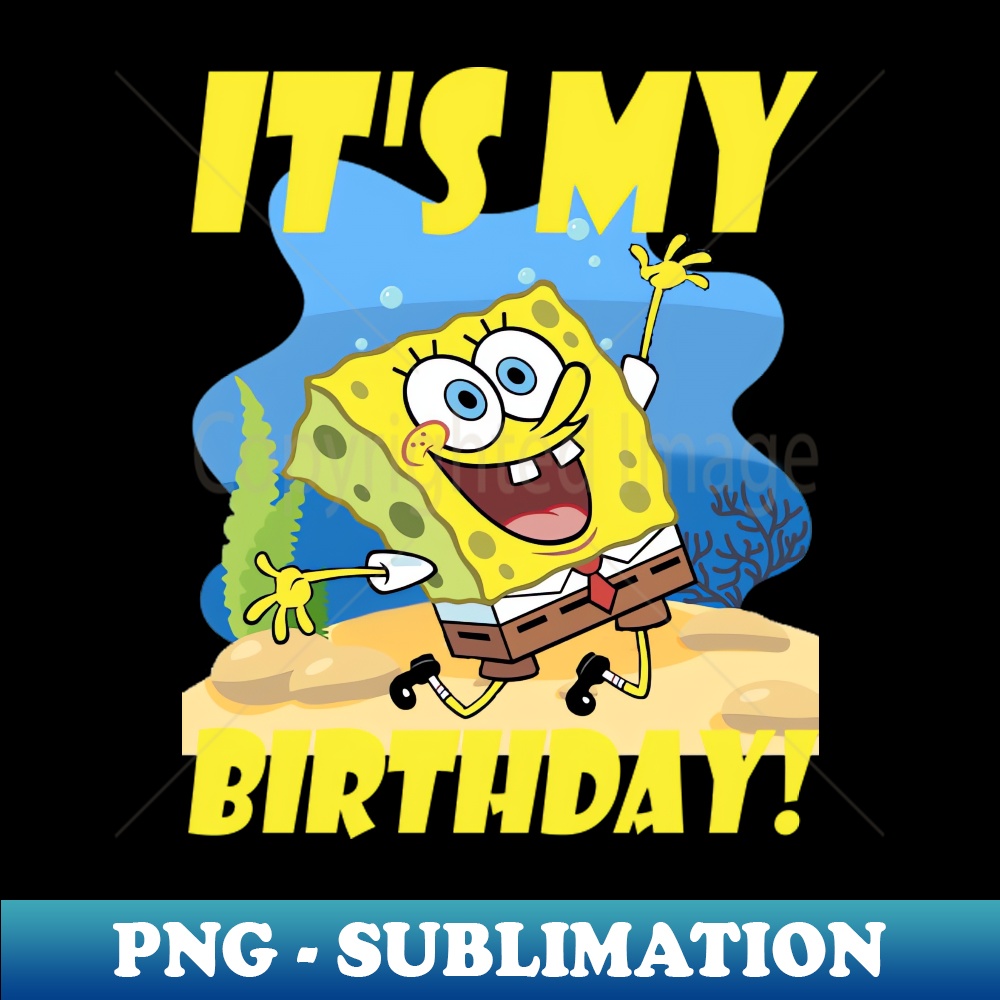 SpongeBob - Instant PNG Sublimation Download - Transform You | Inspire ...