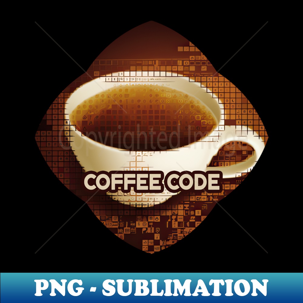 Coffee Code - Signature Sublimation PNG File - Revolutionize | Inspire ...