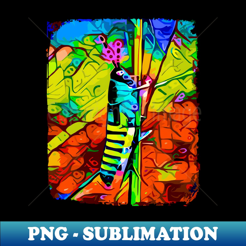 Grasshopper chilling on a meadow 3 - Insect - Premium Sublim | Inspire ...