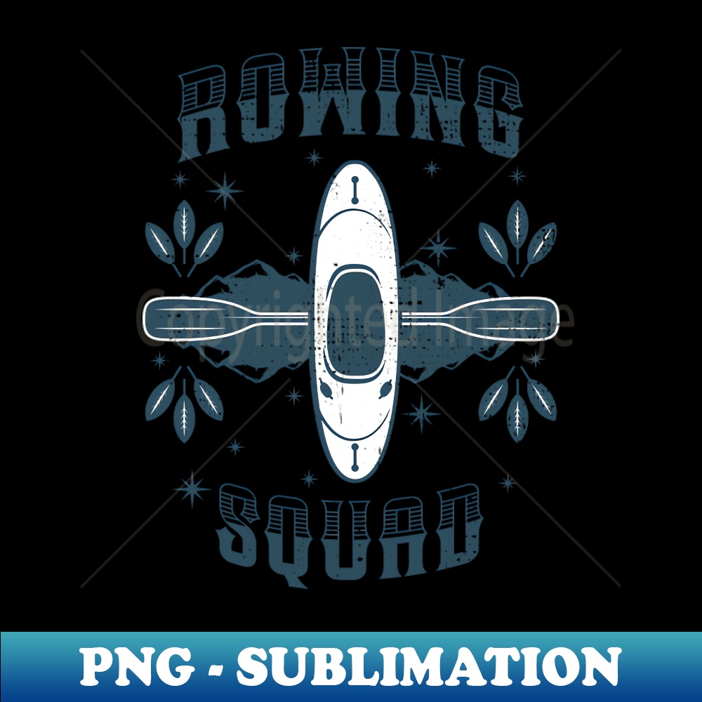 rowing squad - Retro PNG Sublimation Digital Download - Enha - Inspire ...