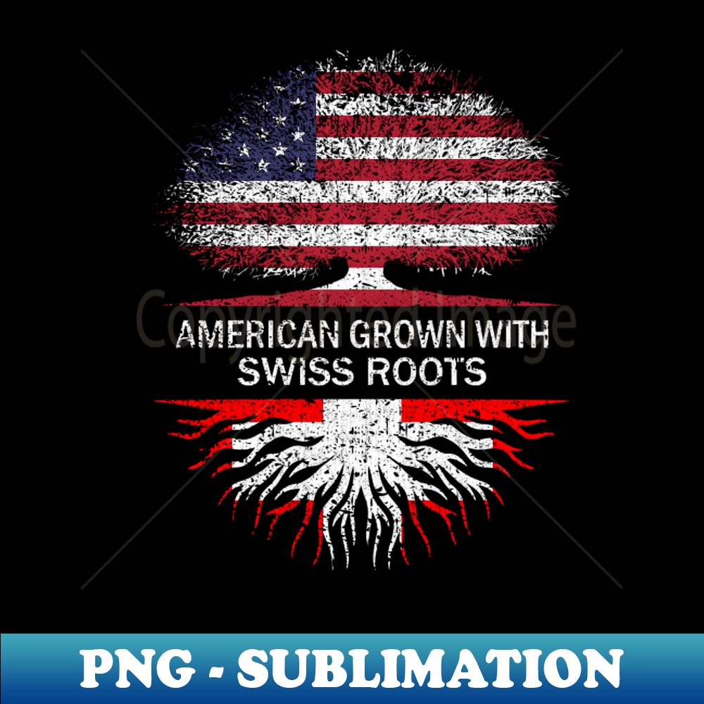 American Grown with Swiss Roots USA Flag - Signature Sublima | Inspire ...