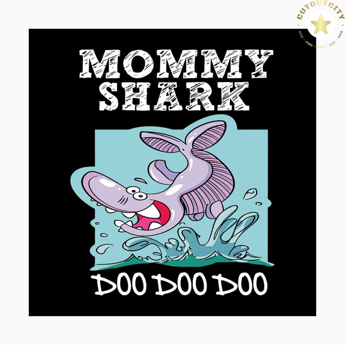 Mommy shark doo doo doo svg, mothers day svg, mom svg, shark | Inspire ...