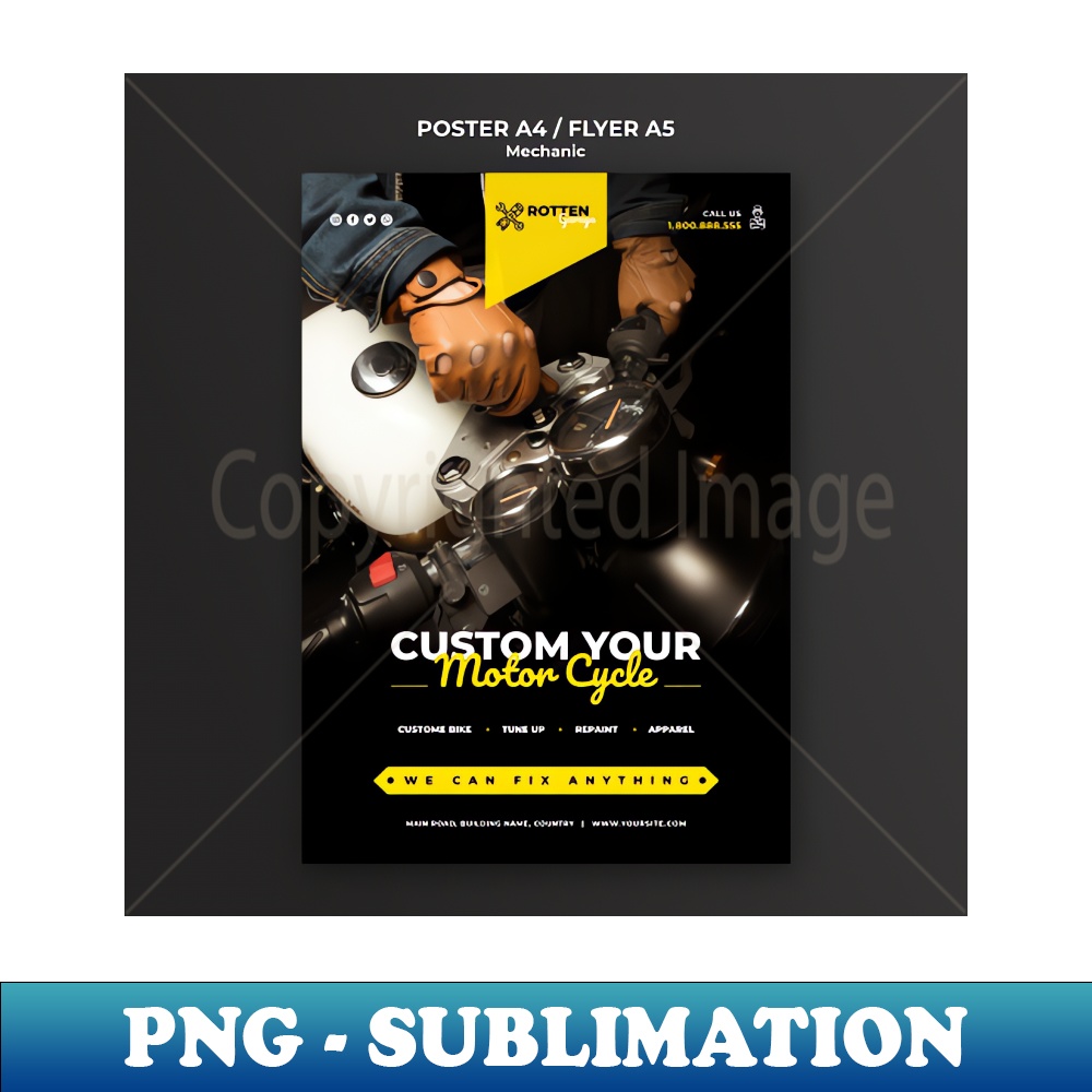 custom poster club motor - Exclusive PNG Sublimation Downloa | Inspire ...