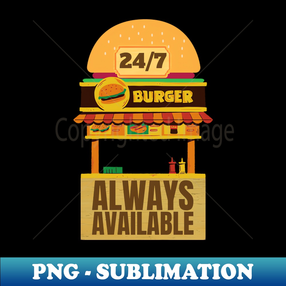 Burger Shop - High-Quality PNG Sublimation Download - Captur - Inspire ...