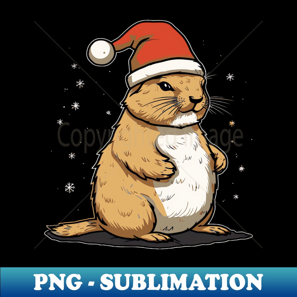 Prairie Dog Christmas - PNG Transparent Sublimation File - B | Inspire ...