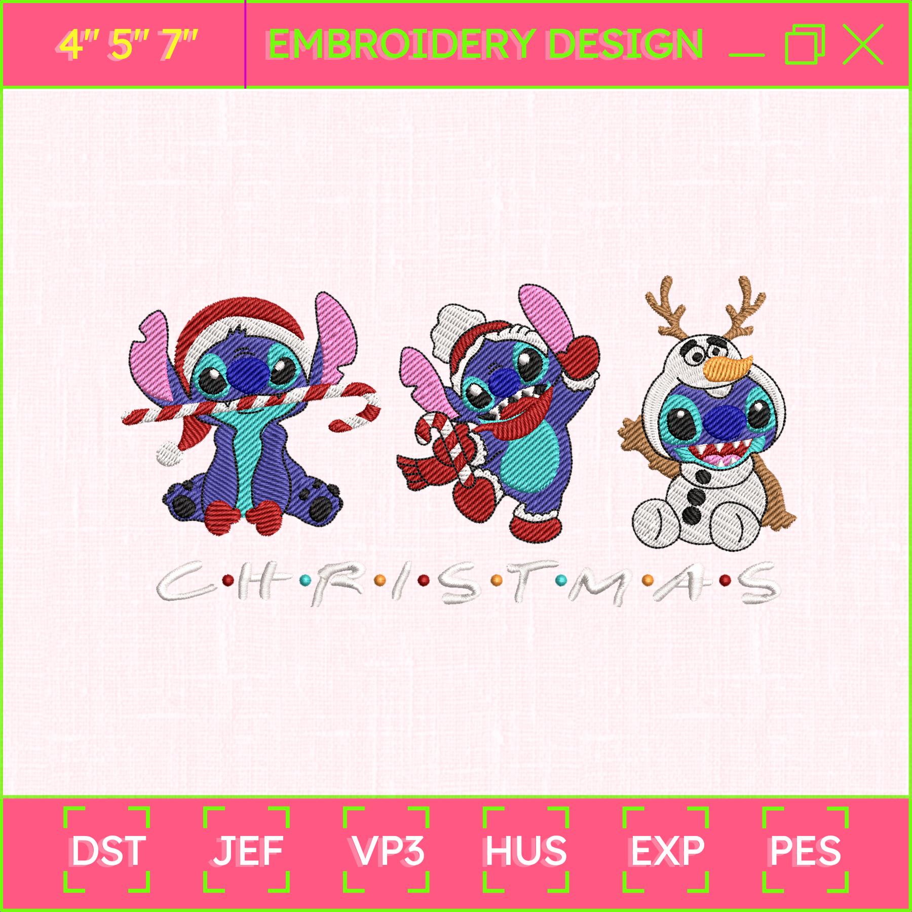 Christmas Stitch Embroidery Designs, Christmas Embroidery De - Inspire ...