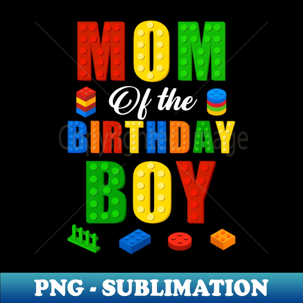 Mom Birthday Boy Master Builder Building Bricks Blocks - Exc | Inspire ...