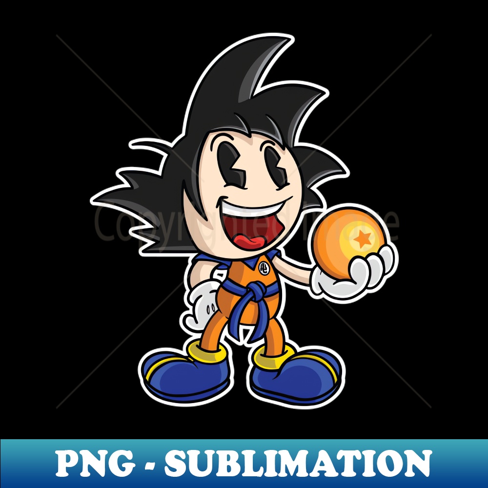 Goku - Haunted Heroes and Villains - Premium Sublimation Dig - Inspire ...