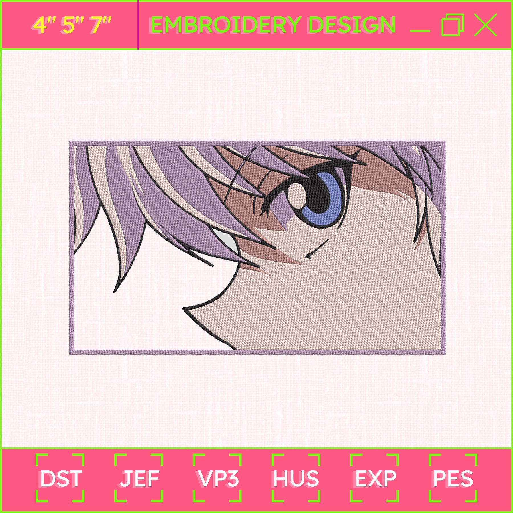 Hunter Anime Embroidery Designs, Anime Embroidery, Inspired - Inspire ...