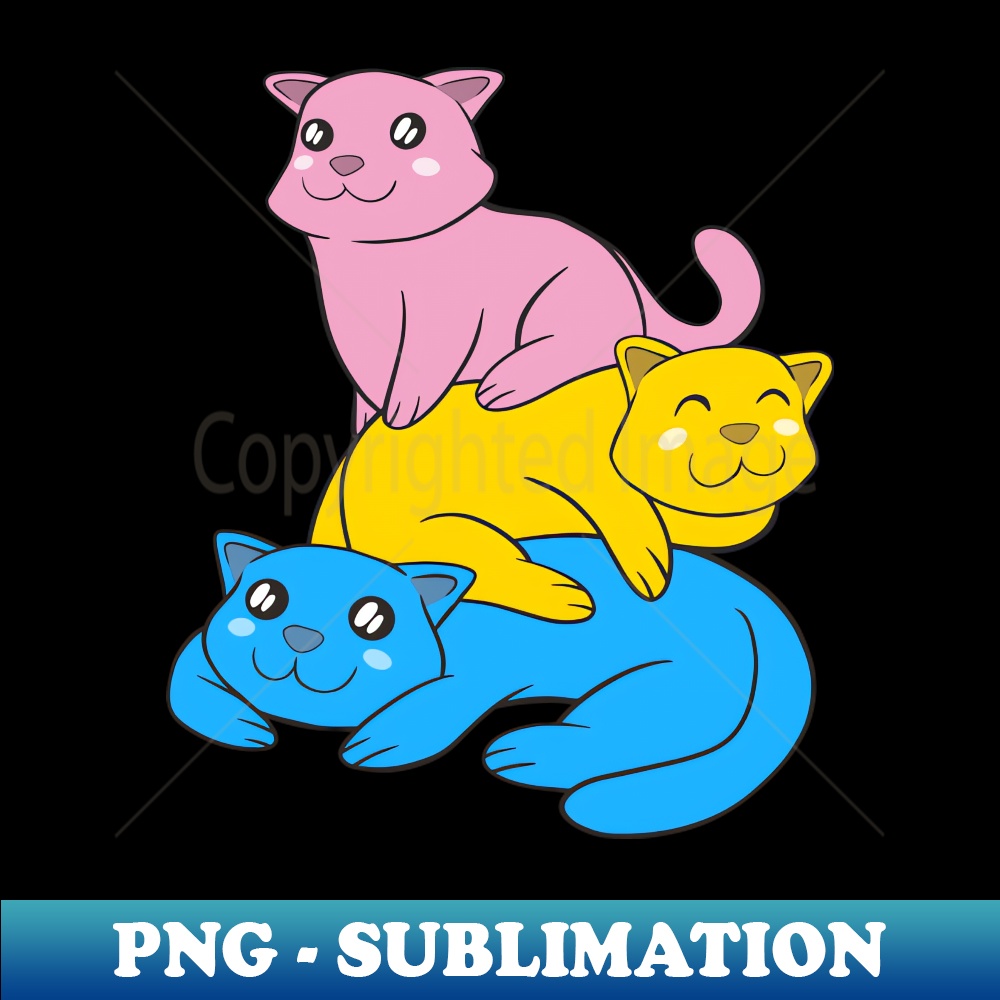Pansexuality Flag Cats Pan Pride Color - PNG Transparent Dig | Inspire ...