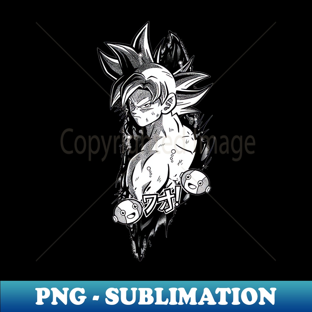 goku - Instant PNG Sublimation Download - Bring Your Designs | Inspire ...