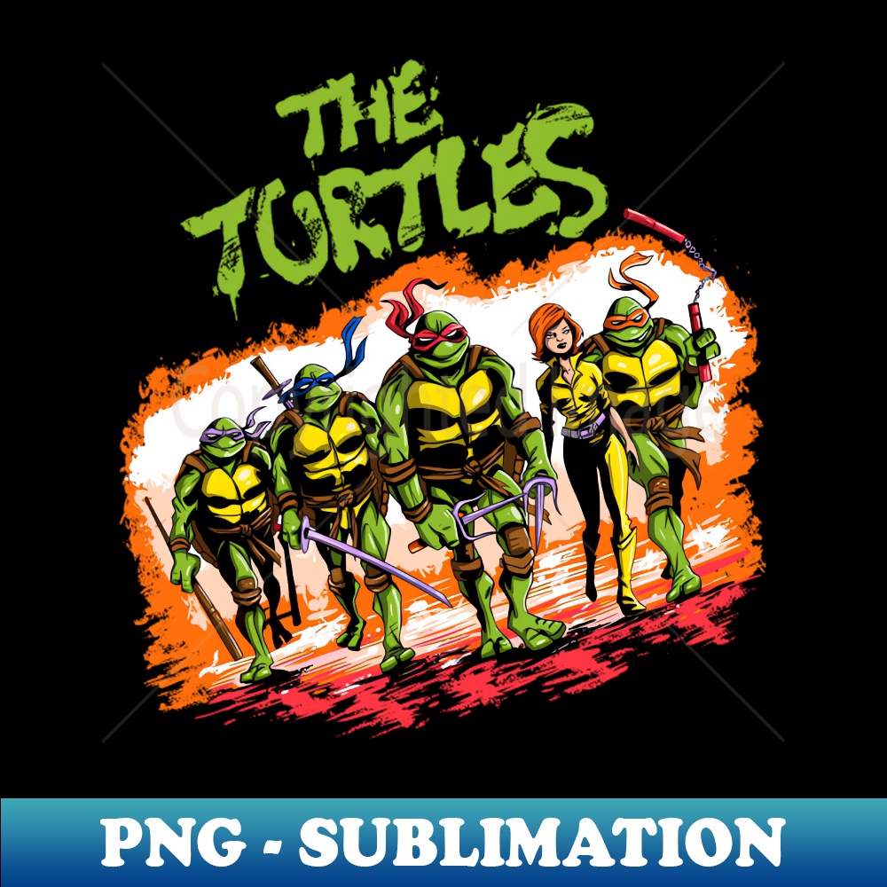 The Ninja Warriors - Premium Sublimation Digital Download - | Inspire ...