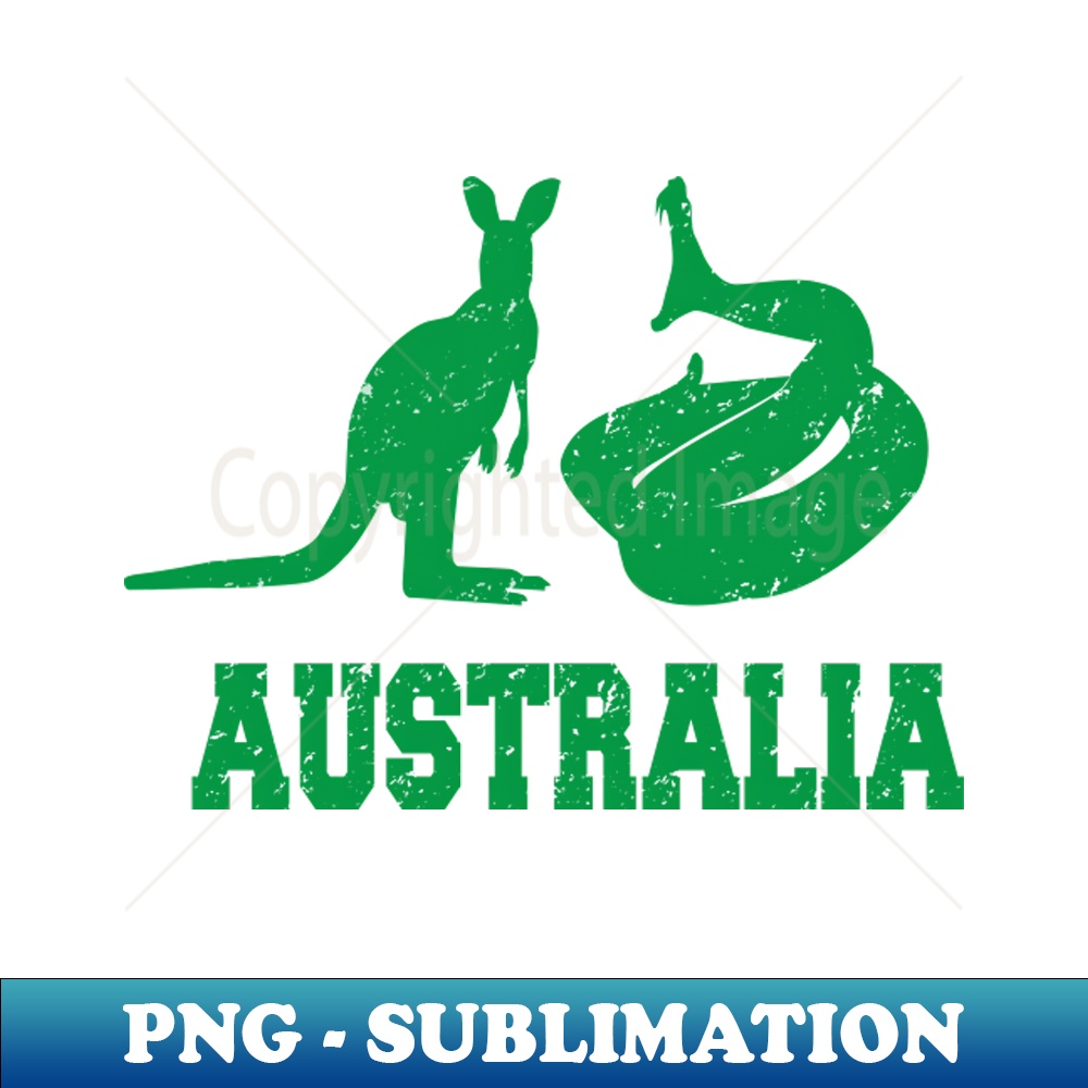 Kangaroo and Snake in Australia - PNG Transparent Sublimatio - Inspire ...